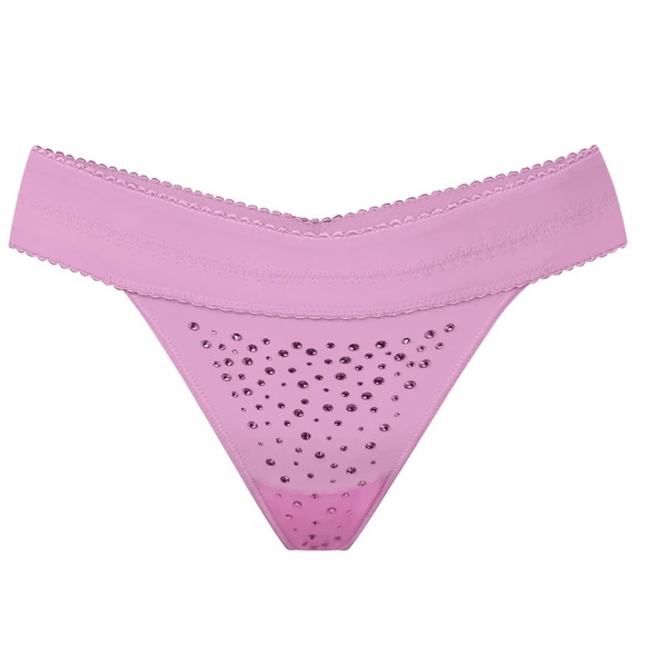 SKIMS | Intimates & Sleepwear | Skims Sheer Jelly Rhinestone Thong ...